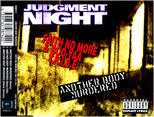 Faith No More Another Body Murdered CD Australia