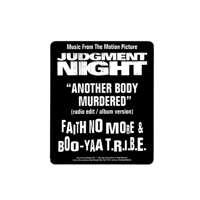 Faith No More Another Body Murdered CD USA Promo