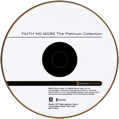Faith No More The Platinum Collection CD Russia