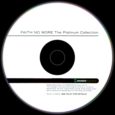 Faith No More The Platinum Collection CD UK