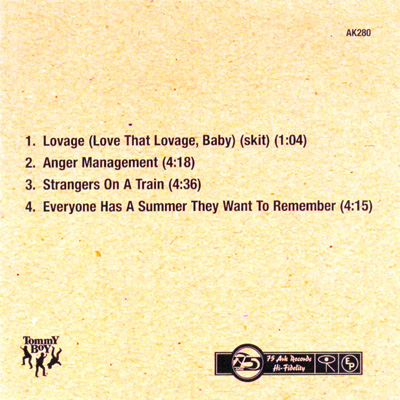 Lovage Lovage EP CD European Promo Pressing