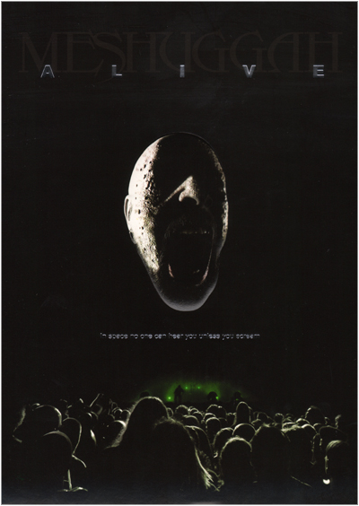 Meshuggah Alive CD + DVD USA