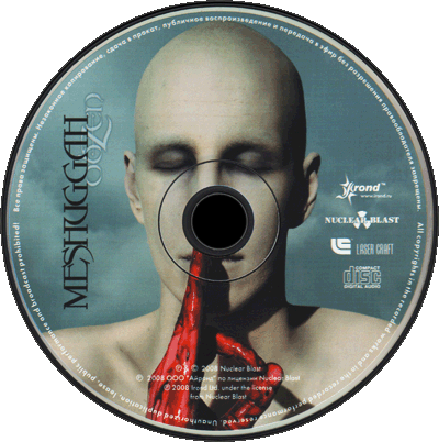 Meshuggah Obzen CD Russia
