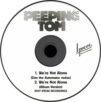 Peeping Tom Were Not Alone CD USA Pirate