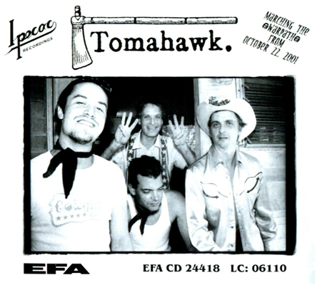 Tomahawk Tomahawk CD German Promo
