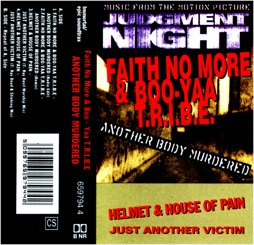 Faith No More Another Body Murdered Cassette UK