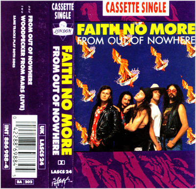 Faith No More From Out Of Nowhere Cassette