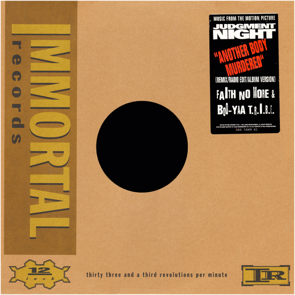 Faith No More Another Body Murdered 12" USA Promo