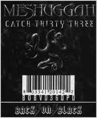 Meshuggah Catch Thirtythree UK LP Picture Disc