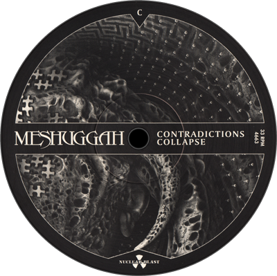 Meshuggah Contradictions Collapse 2LP USA Bone Vinyl