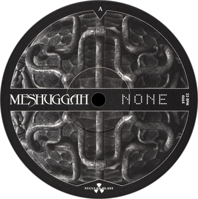 Meshuggah None LP USA Bronze Black Splatter