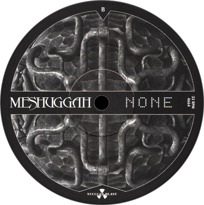 Meshuggah None LP USA Bronze Black Splatter