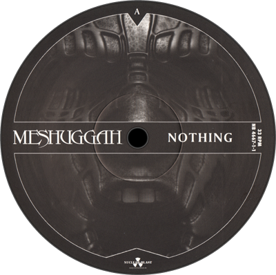 Meshuggah Nothing 2LP Europe Black Vinyl