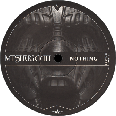 Meshuggah Nothing 2LP Europe Black Vinyl