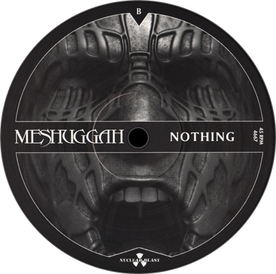 Meshuggah Nothing 2LP USA Orange Vinyl