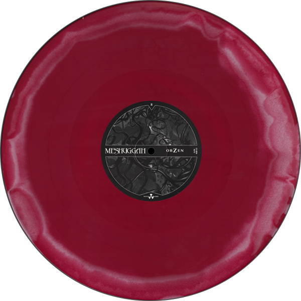 Meshuggah Obzen 2LP USA Oxblood Pink Swirl Vinyl