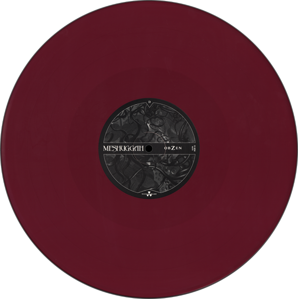 Meshuggah Obzen 2LP USA Blood Vinyl