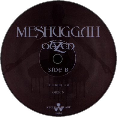 Meshuggah Obzen 2 LP USA Red Vinyl