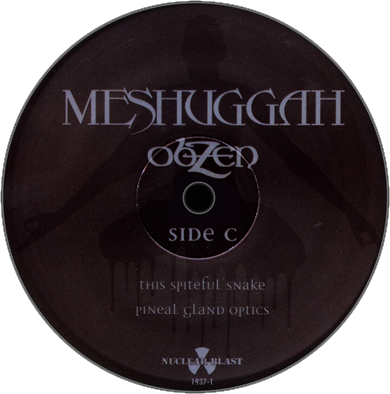 Meshuggah Obzen 2 LP USA Red Vinyl