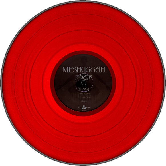 Meshuggah Obzen 2 LP USA Red Vinyl