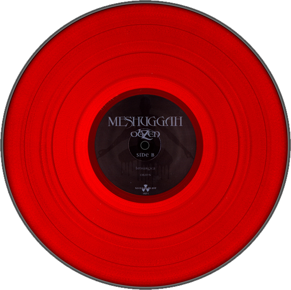 Meshuggah Obzen 2 LP USA Red Vinyl