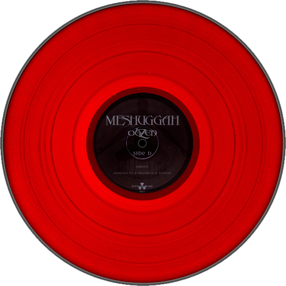 Meshuggah Obzen 2 LP USA Red Vinyl
