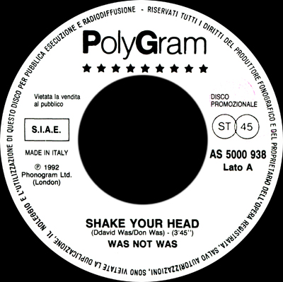 Faith No More A Small Victory 7" Italian Promo